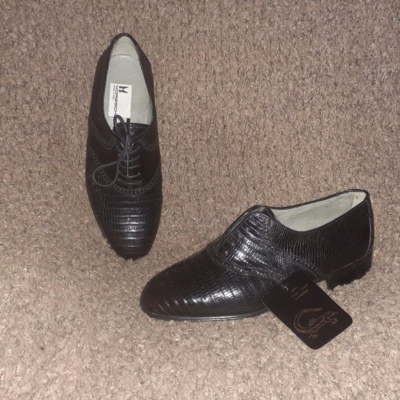 Moreschi | Shoes | Moreschiblack Lizard Skin Leather Wingtip ...